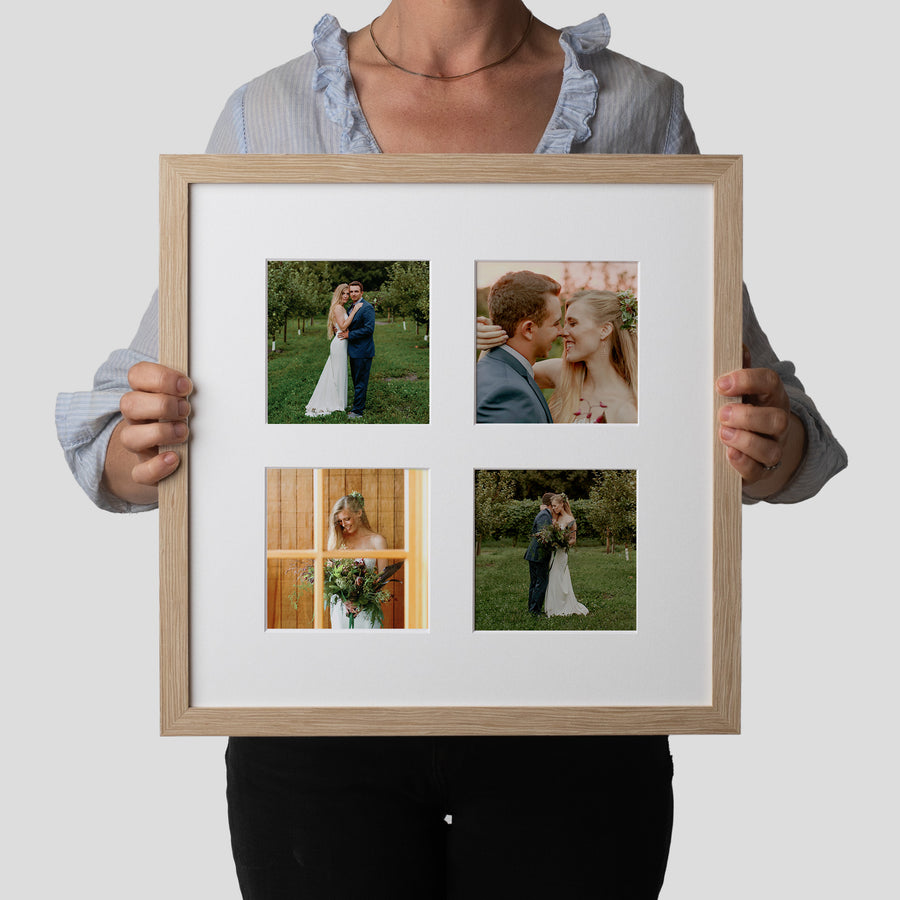 Custom Multi-Photo Frames – Print Multiple Photos in One Frame – Framefox